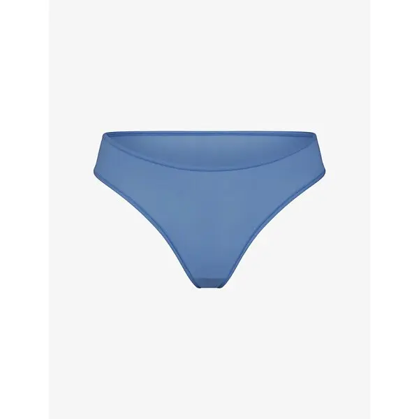 SKIMS Fits Everybody Jersey Thong - Arctic