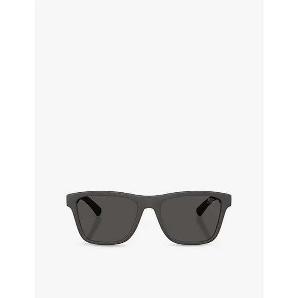 Burberry Square-frame Acetate Sunglasses - Grey