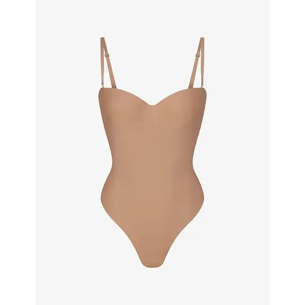SKIMS Body Underwire Thong Bodysuit - Sienna