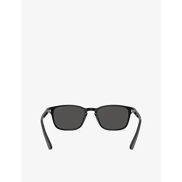 Prada Square Frame Acetate Sunglasses - Black