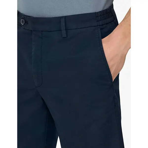 Boggi Milano Straight-leg Regular-fit Stretch-cotton Bermuda Shorts