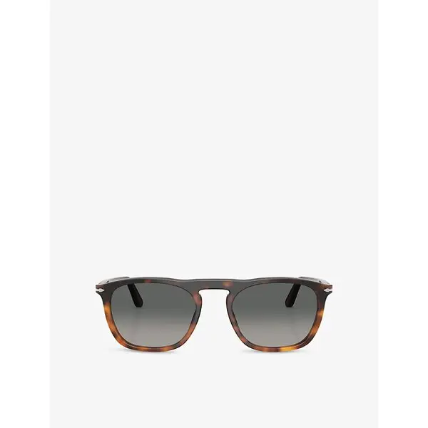 Persol Square-frame Acetate Sunglasses - Gold