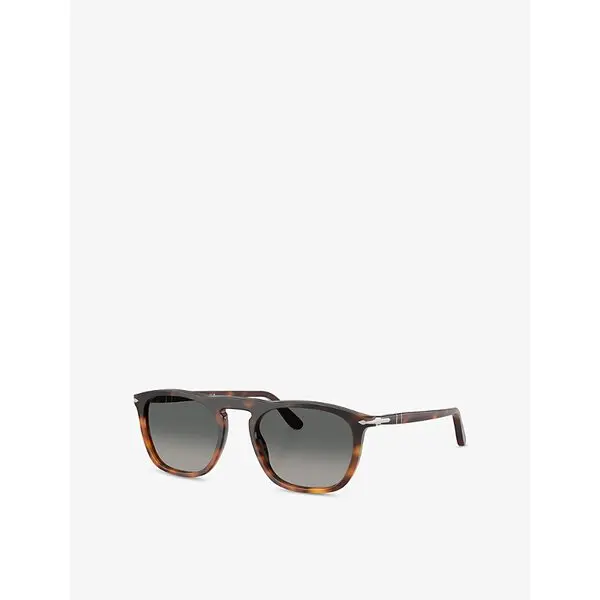 Persol Square-frame Acetate Sunglasses - Gold