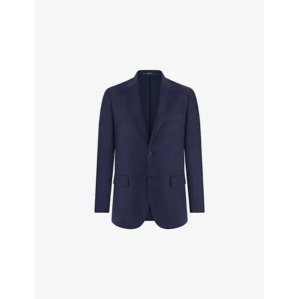 Boggi Milano Micro-textured Linen Jacket