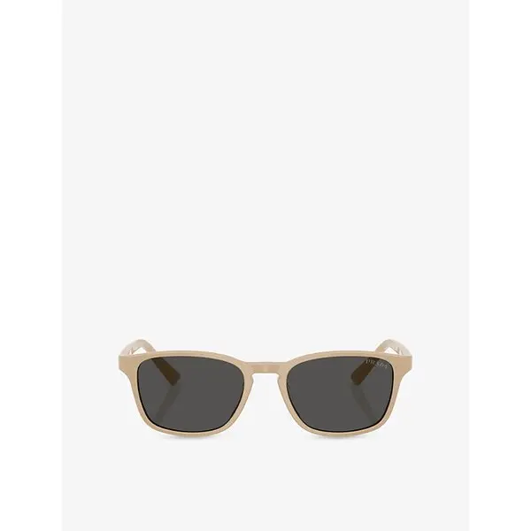 Prada Square-frame Acetate Sunglasses - Brown