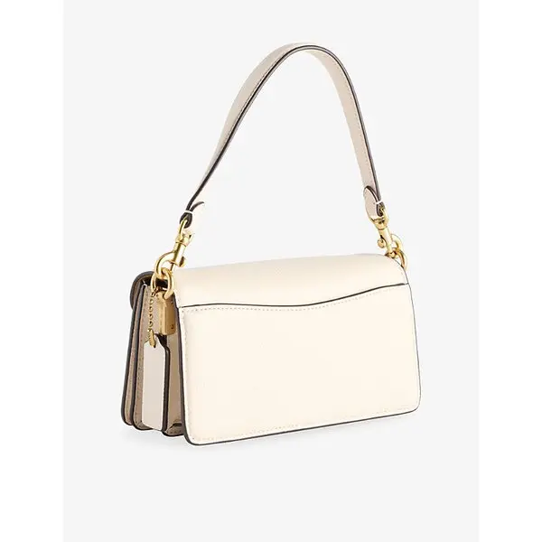 COACH Tabby 20 Leather Shoulder Bag - Chalk