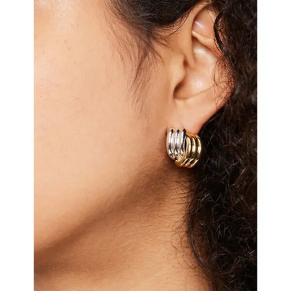 HEAVEN MAYHEM Clove Two-tone Earrings - Mixed