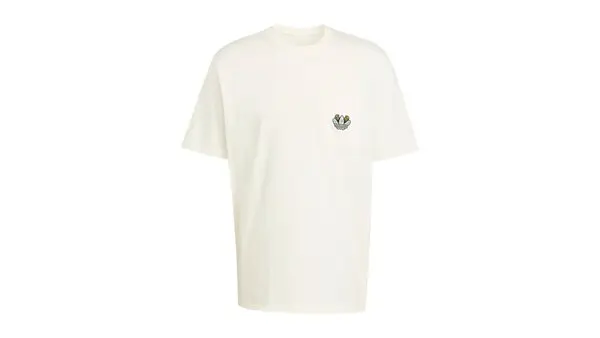 Adidas Monogram Loose Tee Shirt - Off White