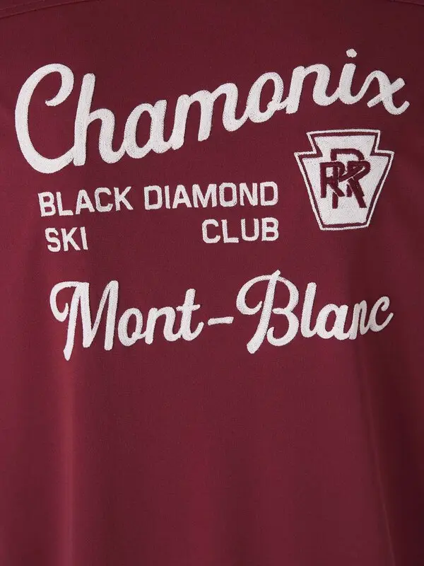 Rhude Chamonix Mont-blanc Bowling Shirt