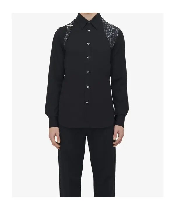 Alexander McQueen Metal Detail Shirts