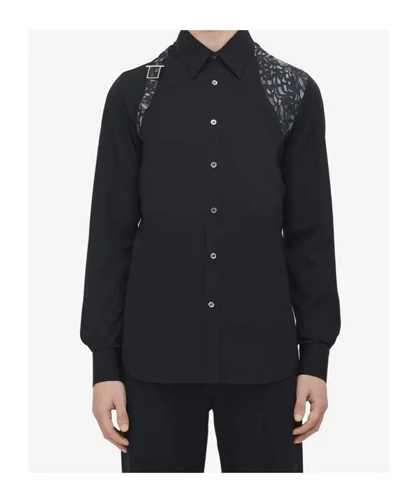 Alexander McQueen Metal Detail Shirts