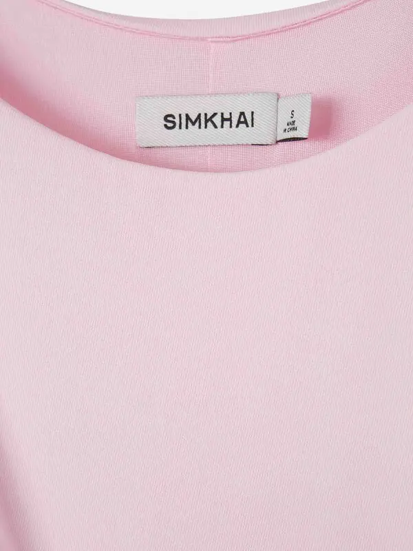 Simkhai Tasha Draped Mini Dress