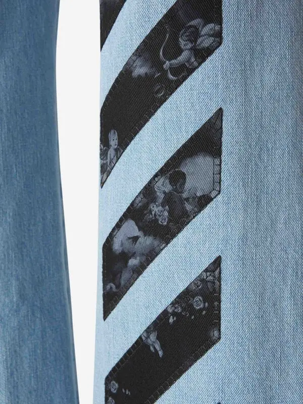 Off-White Jeans With Belt Loops