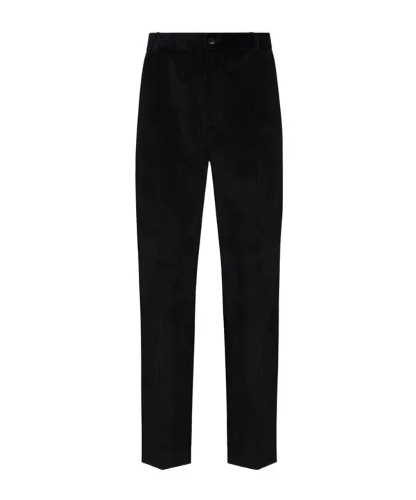 Moncler Corduroy Tailored Trousers - Black