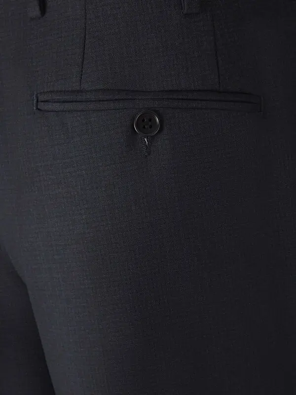 Canali Classic Fit Wool Suit - Black