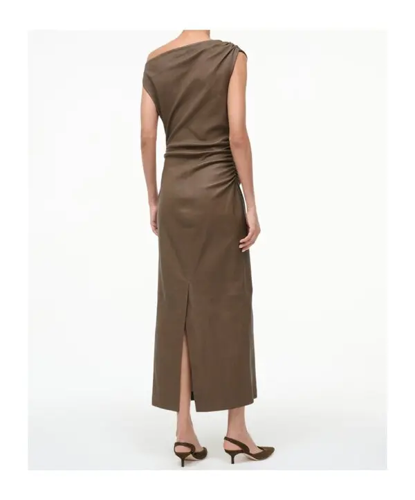Staud Off-the-shoulder Maxi Dress