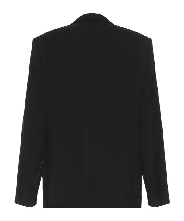 Balenciaga Washed Single Breasted Blazer