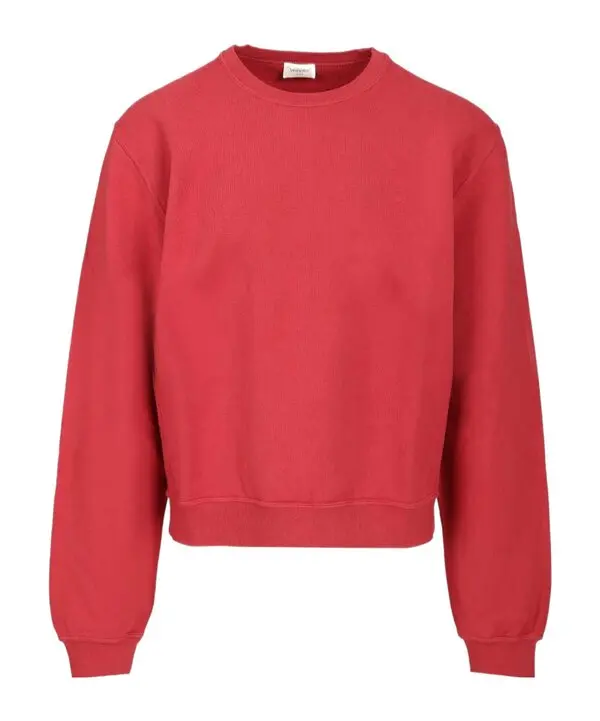 Saint Laurent Crew Neck Long Sleeve Sweatshirt