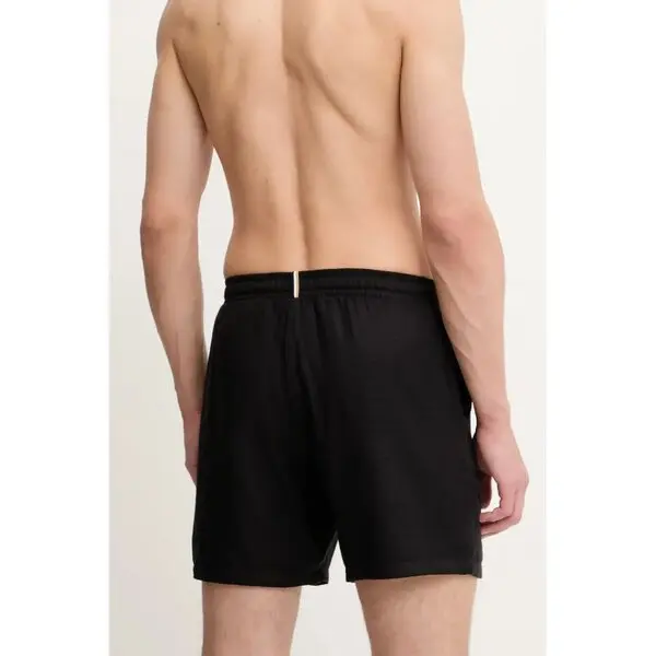 Hugo Boss Wide-leg Shorts With Drawstring Waistband