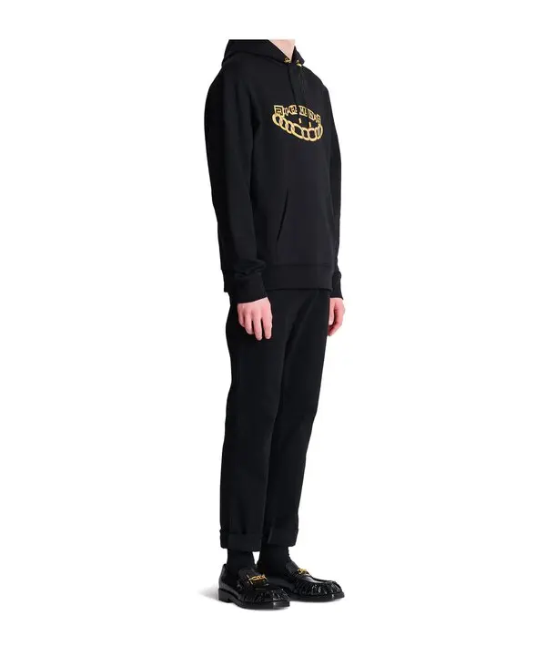 Balmain Chain Logo Hoodie