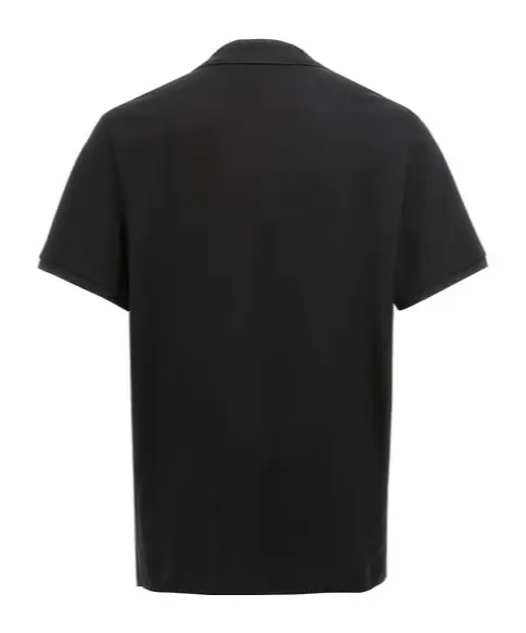 Moose Knuckles Logo Patch Short-sleeved Polo Shirt