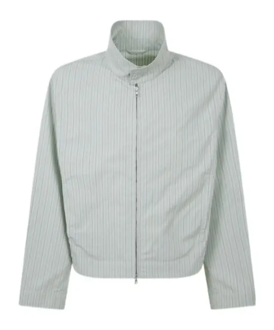 Dries Van Noten Striped Jacket - Gray