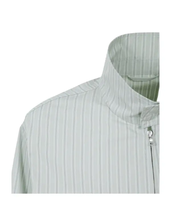 Dries Van Noten Striped Jacket - Gray