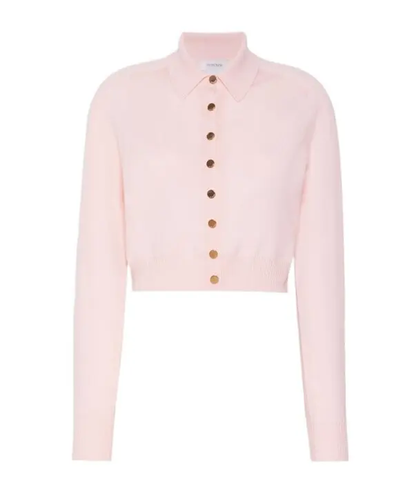 Max Mara Spxlirica Button-up Knitted Cardigan - Pink