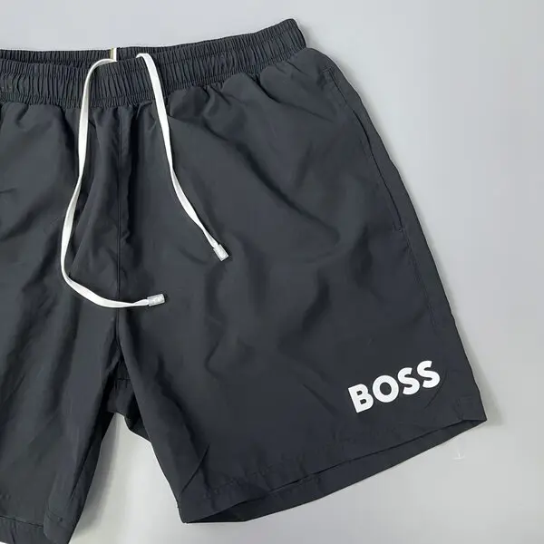 Hugo Boss Wide-leg Swim Trunks