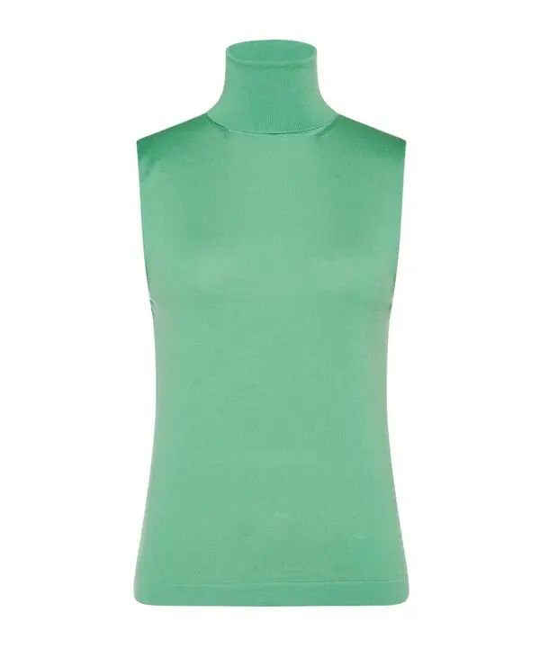 THE ROW Funnel Neck Cashmere Vest
