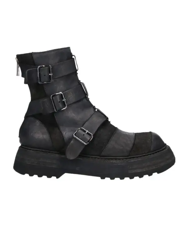 Guidi Buckled Strap Boots
