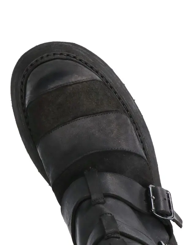 Guidi Buckled Strap Boots