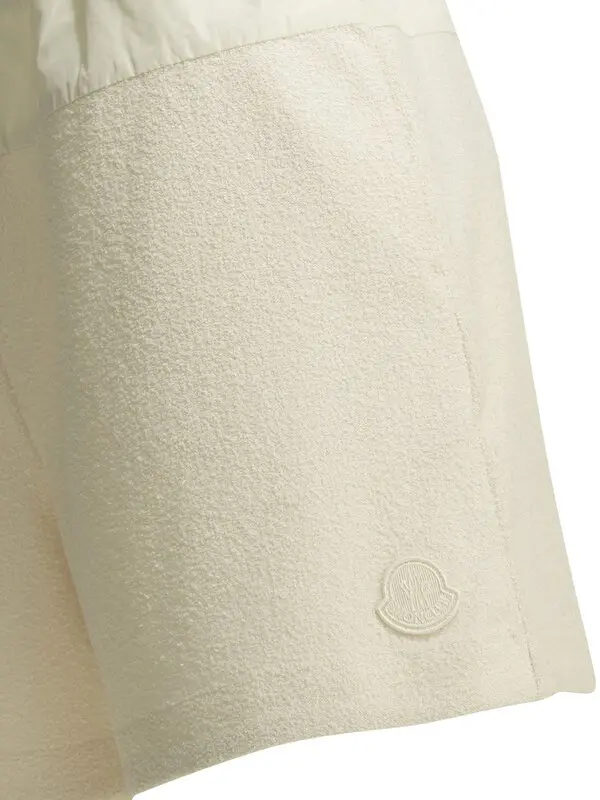 Moncler Boucle Elastic Waist Shorts