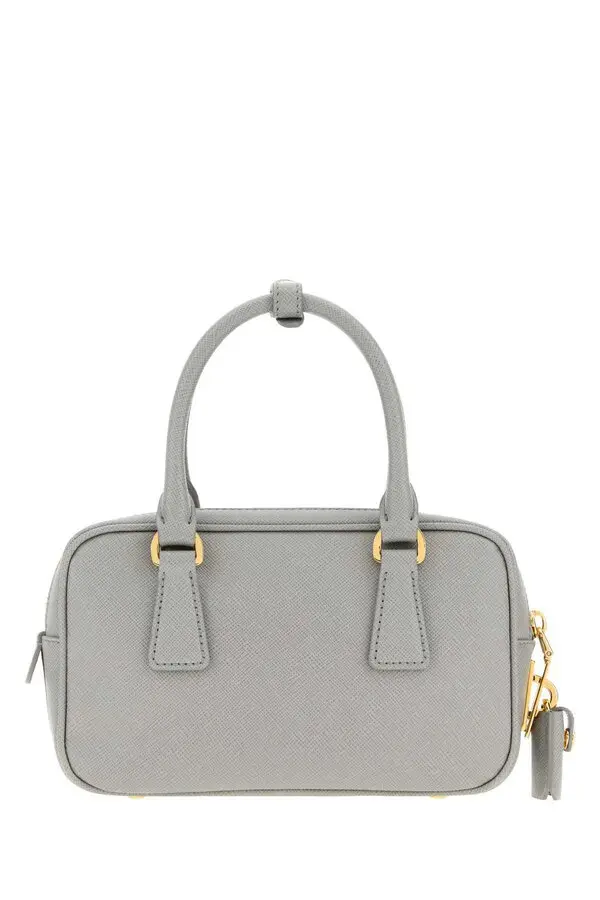 Prada Structured Top Handle Tote Bag