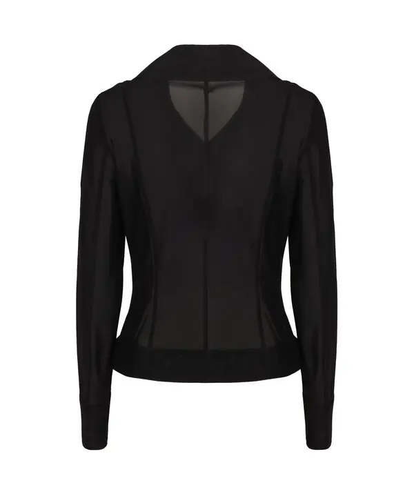 Herno Long-sleeved Zip-up Jacket With Lapel Design