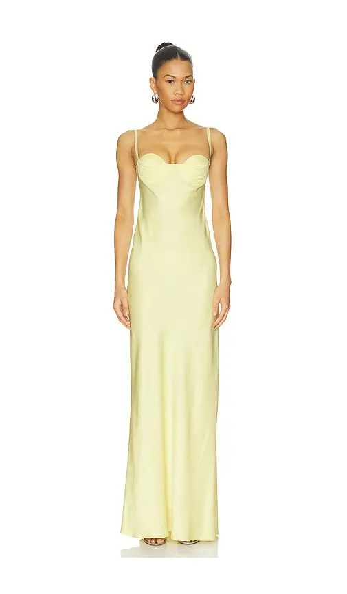 Anna October Levi Maxi Dress - Yellow