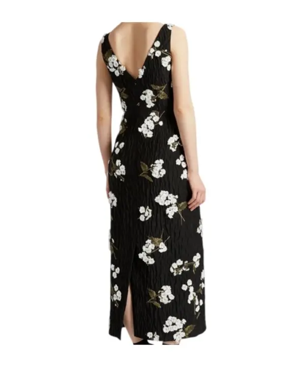 Erdem Sleeveless Printed Maxi Dress