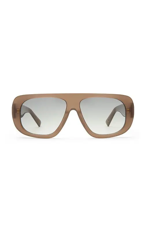 LUV LOU The Dionne Sunglasses - Brown