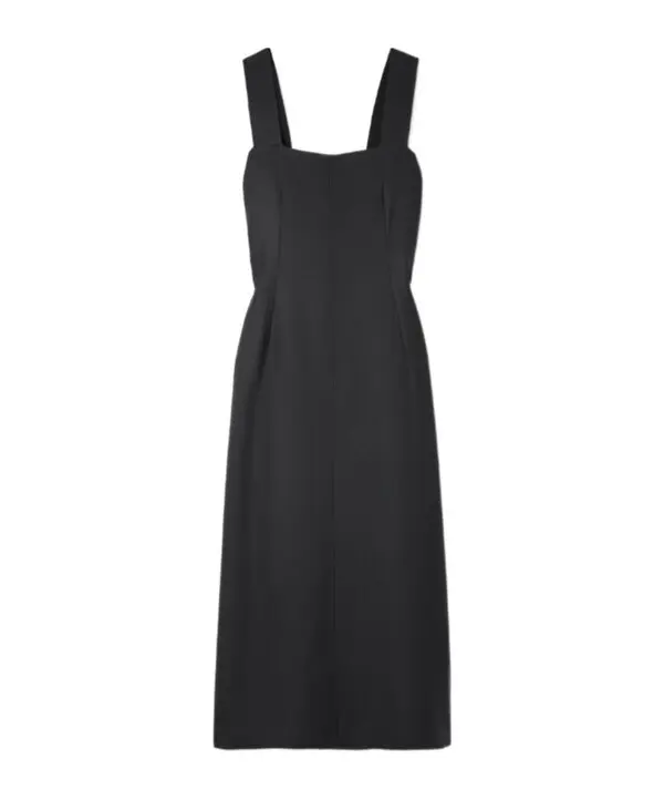 THE ROW Sleeveless Square Neck Dress With Back Slit