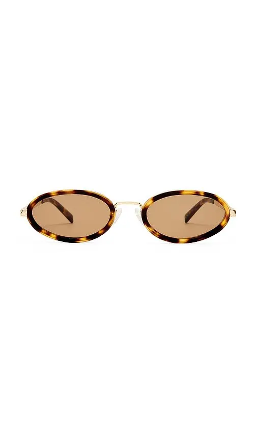 LUV LOU The Sage Sunglasses - Brown