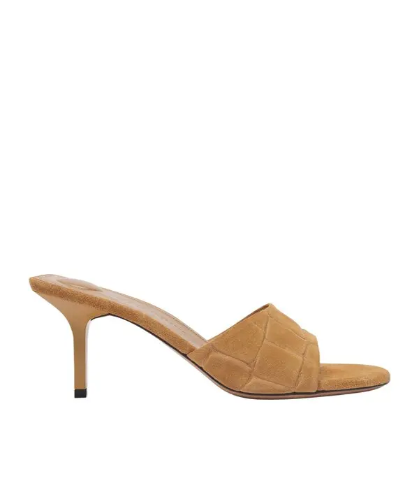 Jacquemus The Cubisto Mules - Camel