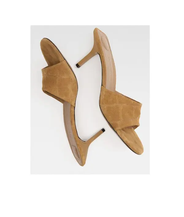 Jacquemus The Cubisto Mules - Camel