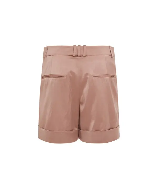 Balmain Satin Plank Bermuda Shorts