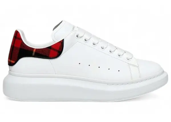 Alexander McQueen Oversized Tartan Sneakers