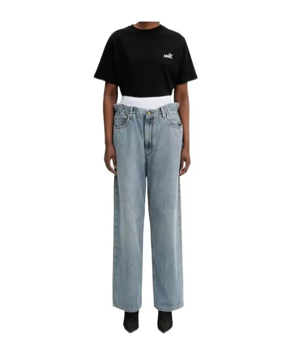 DARKPARK Full Length Straight Leg Jeans