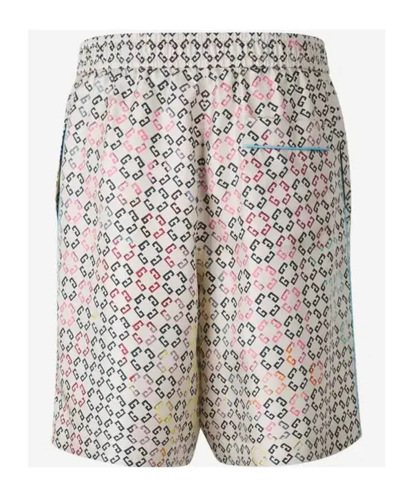 Givenchy Graphic Pattern Drawstring Bermuda Shorts