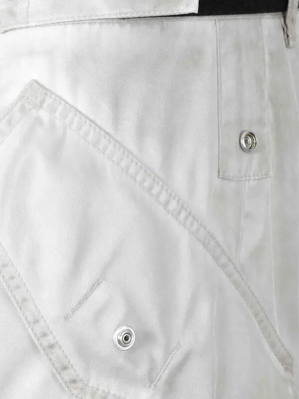 Dsquared2 Keyring Detailed Straight-leg Trousers