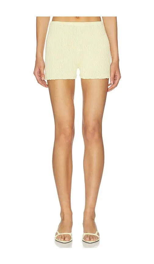 ASTA RESORT Isla Mini Short - Lemon