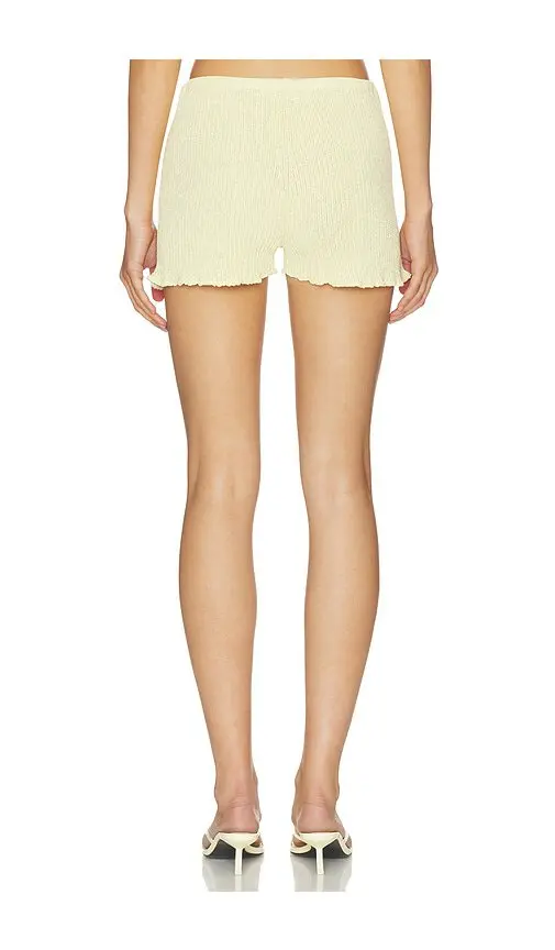 ASTA RESORT Isla Mini Short - Lemon