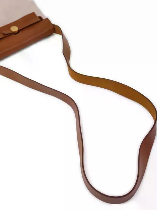 Hermès 20 Herbag Zip Shoulder Bag - Neutrals